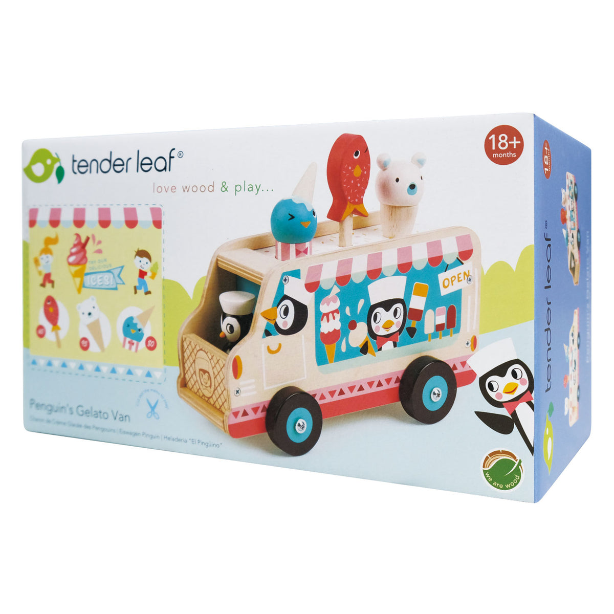 Penguin's Gelato Van – Tender Leaf Toys Canada