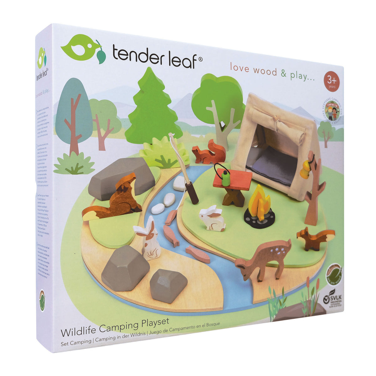 Wildlife Camping Playset – Tender Leaf Toys Canada