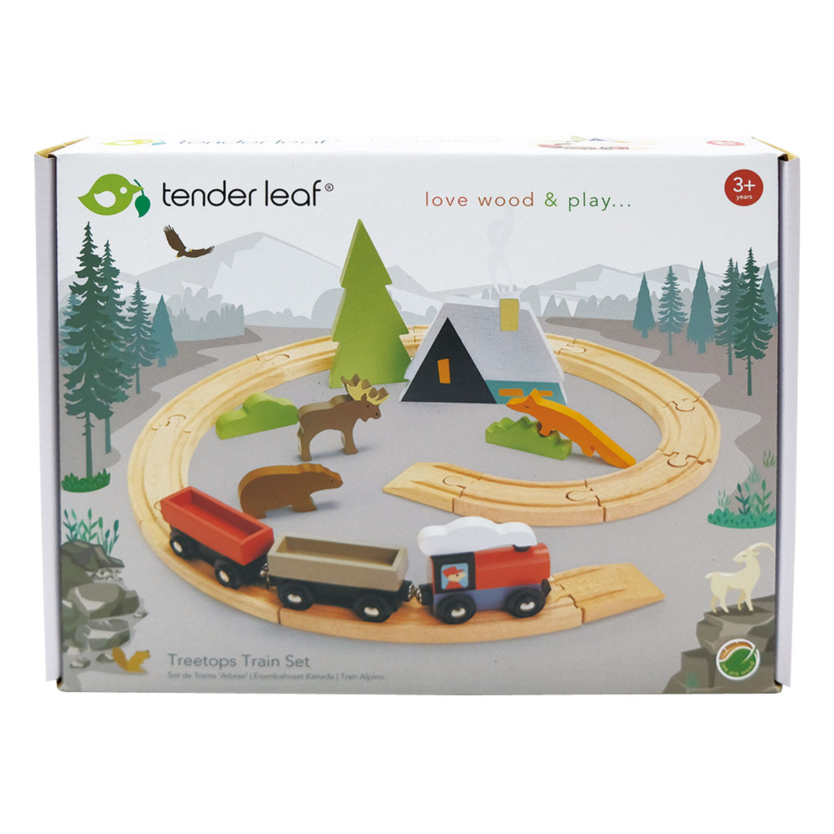 Treetop Train Set – Tender Leaf Toys Canada